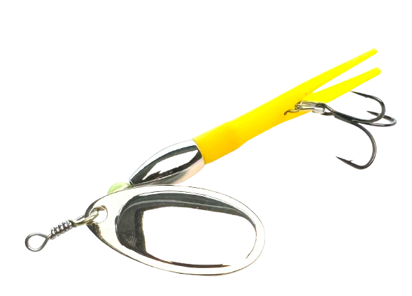 Bullet spinner gul, fantastisk effektiv, prøv den